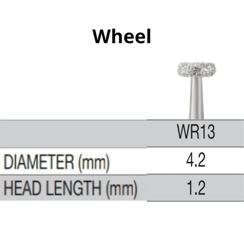 SS White G2 Diamond Burs - WR Series - Wheel Shaped by Dental Avenue