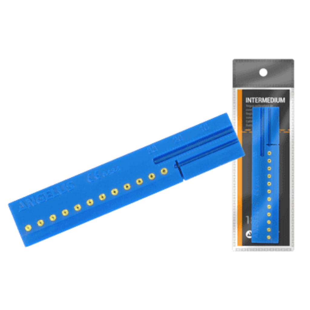 Angelus Intermedium - Calibrating ruler for gutta-percha points by ...